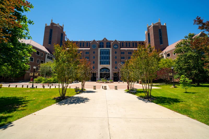 TK Wetherell Building Florida State University FSU Stock Image - Image ...