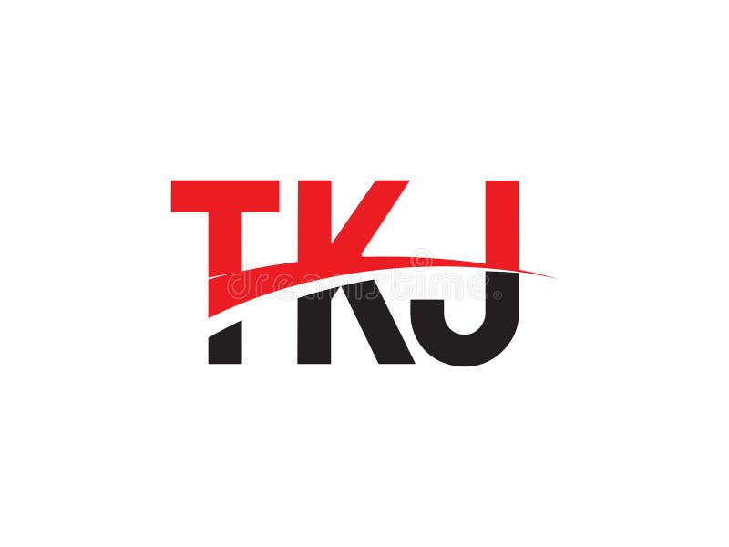 TKJ Letter Initial Logo Design Vector Illustration Stock Vector ...