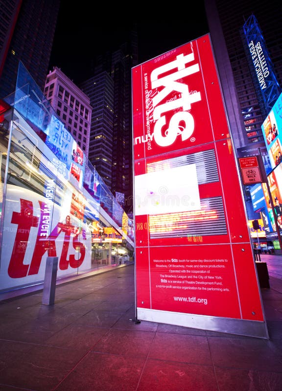 TKTS booth editorial stock photo. Image of theater, show - 23201423