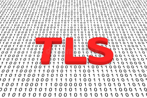 Tls stock illustration. Illustration of binary, information - 87333764