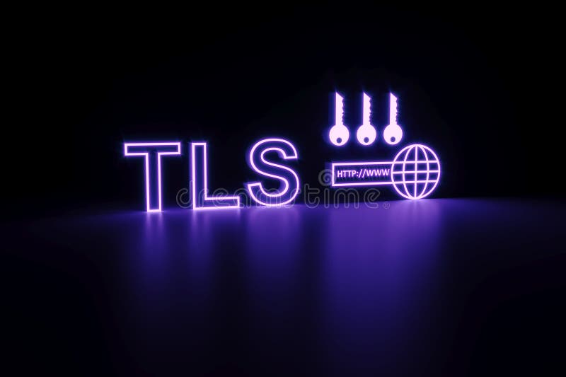 Tls Neon Stock Illustrations – 4 Tls Neon Stock Illustrations, Vectors ...