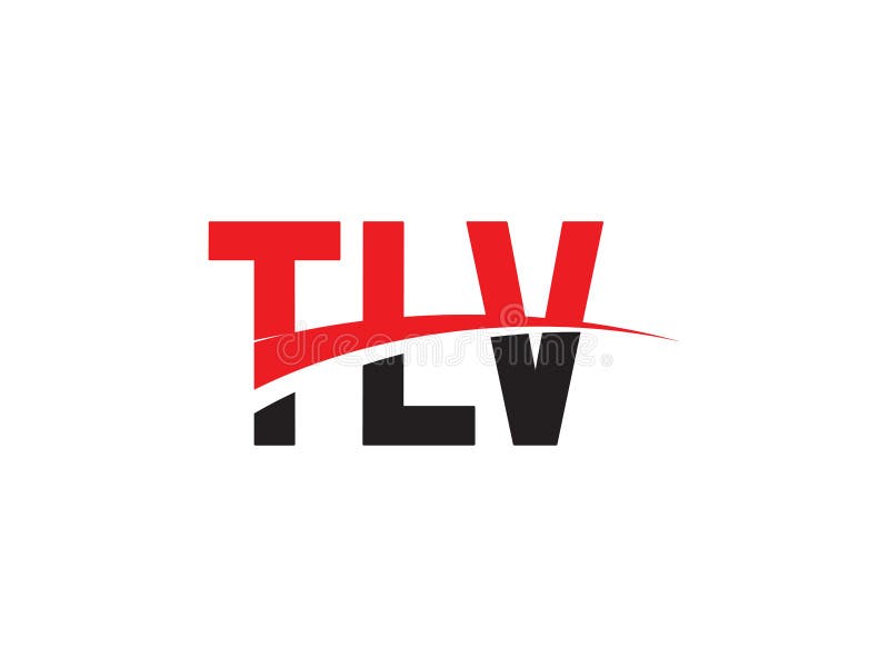 TLV Letter Initial Logo Design Vector Illustration Stock Vector ...