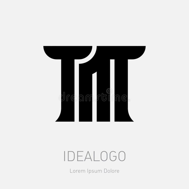 TM - Design Element or Icon. T and M - Initials, Logo. Elegant Monogram ...