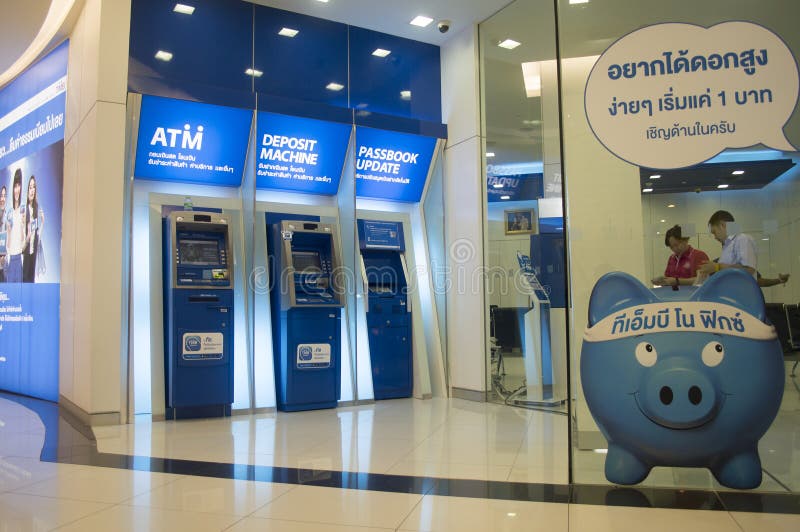 ATM of BANGKOK BANK PUBLIC COMPANY LIMITED Editorial Stock Image ...