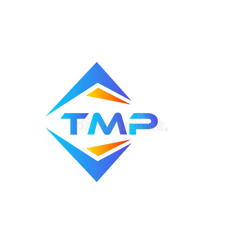 TMP Abstract Technology Logo Design on White Background. TMP Creative ...