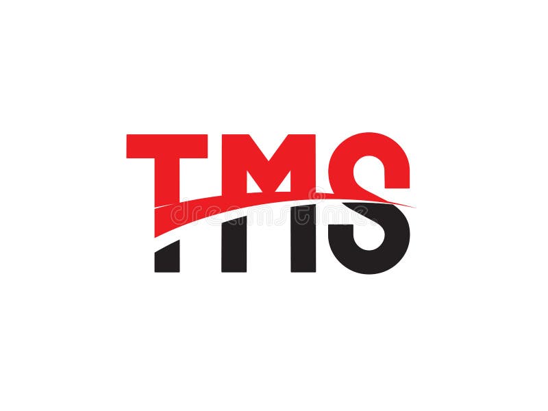 TMS Letter Initial Logo Design Vector Illustration Stock Vector ...