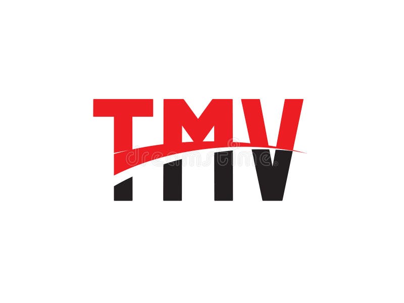 TMV Letter Initial Logo Design Vector Illustration Stock Vector ...