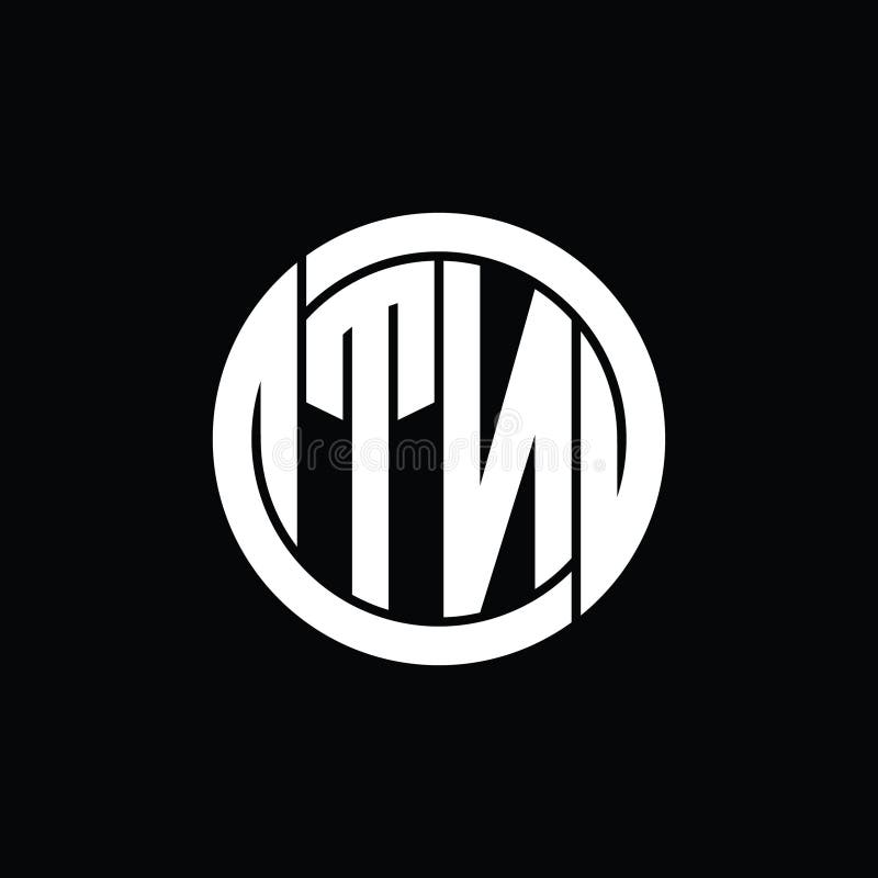 TN Logo Monogram Shield Inside Circle Shape Vector Images Design ...