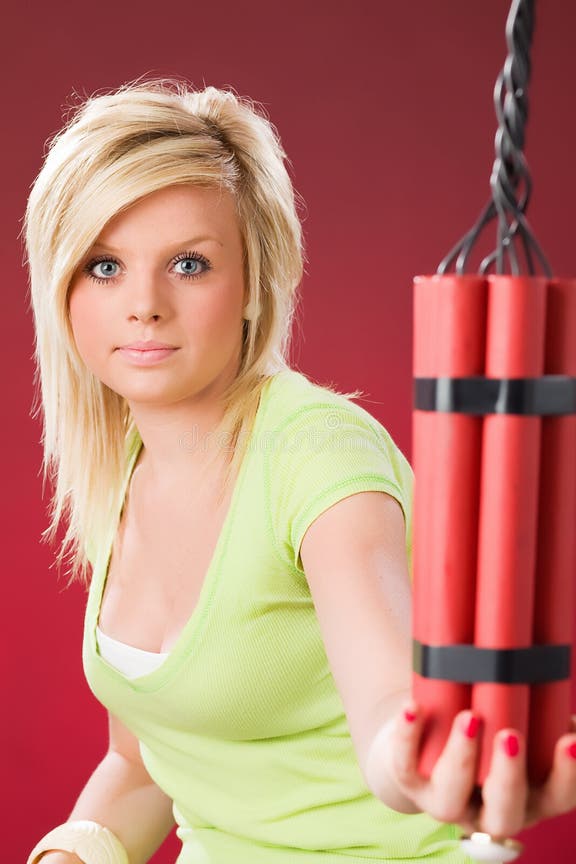 Tnt stock photo. Image of young, danger, sticks, blond - 14711750