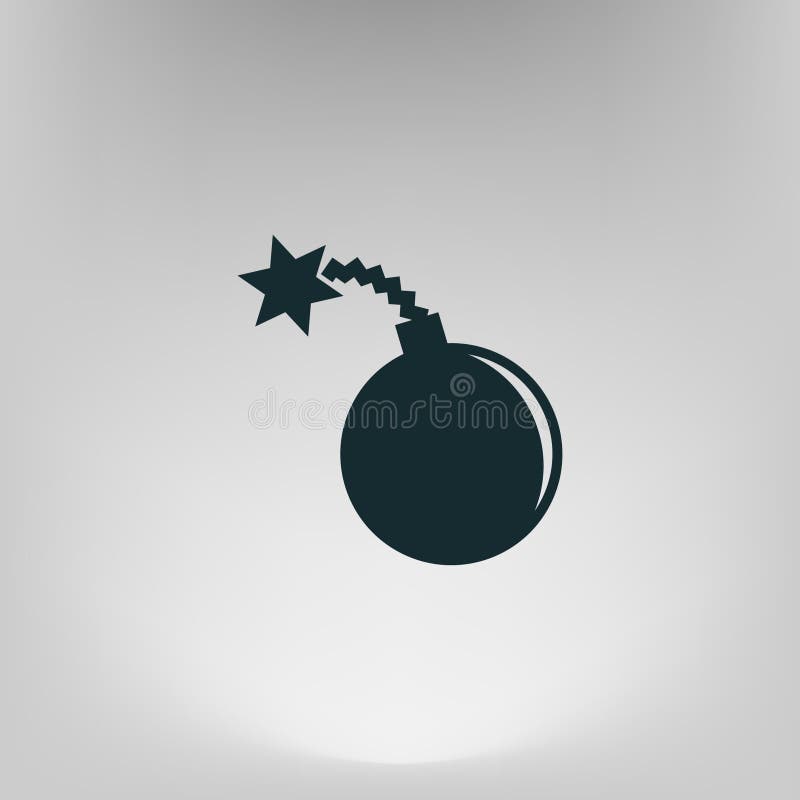 TNT bomb icon stock illustration. Illustration of cable - 84777939
