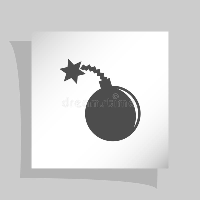 TNT bomb icon stock illustration. Illustration of dynamite - 85713668