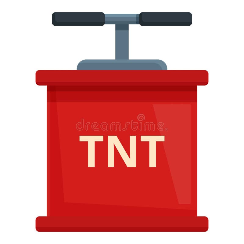 TNT Explosive Mine Icon Cartoon Vector. Coal Industry Rock Stock Vector ...