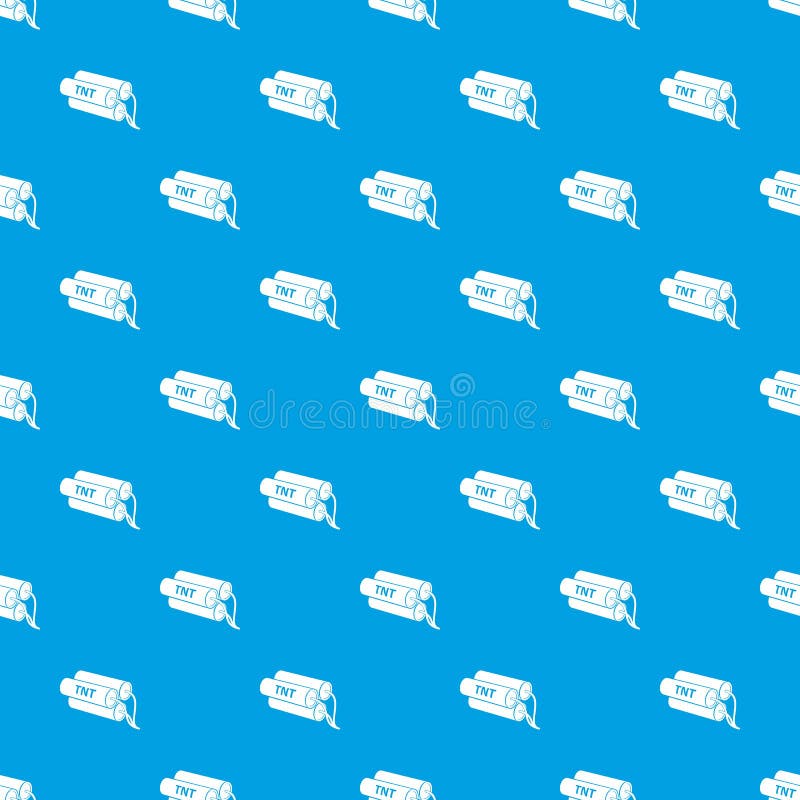 Tnt Pattern Vector Seamless Blue Stock Vector - Illustration of ...
