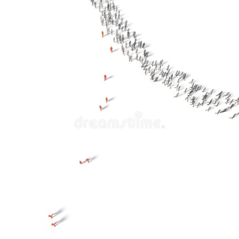 To be outside stock illustration. Illustration of unique - 85675967