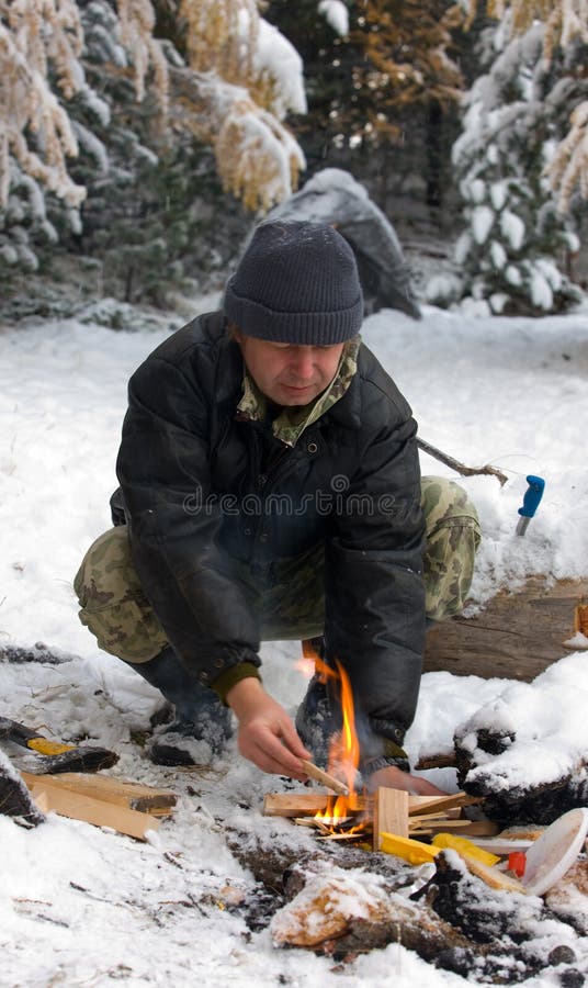 To be warmed stock photo. Image of woods, preparation - 11352462