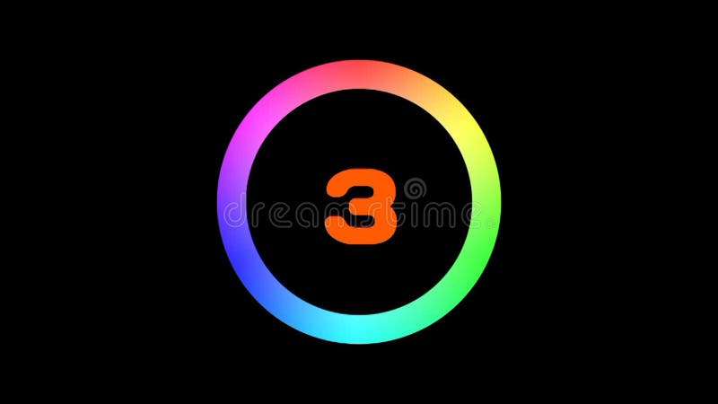 10 To 1 Countdown and Stop Text in Ending Stock Video - Video of stop ...