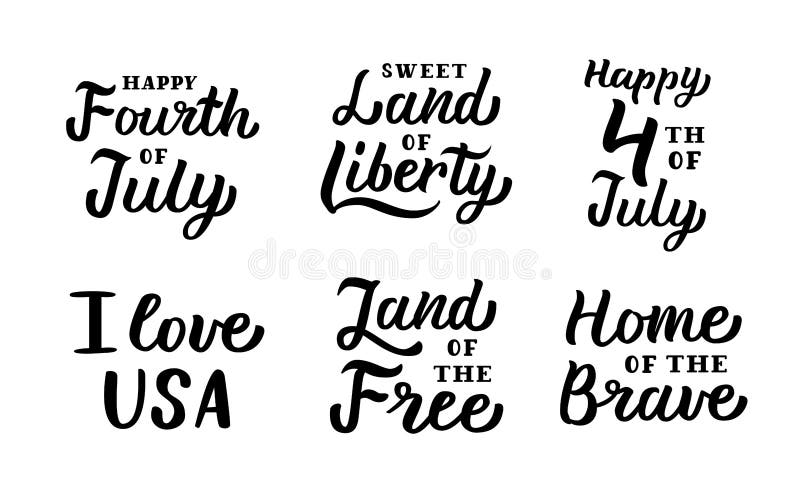 4to Del Sistema De Las Letras De Julio Ilustración del Vector ...