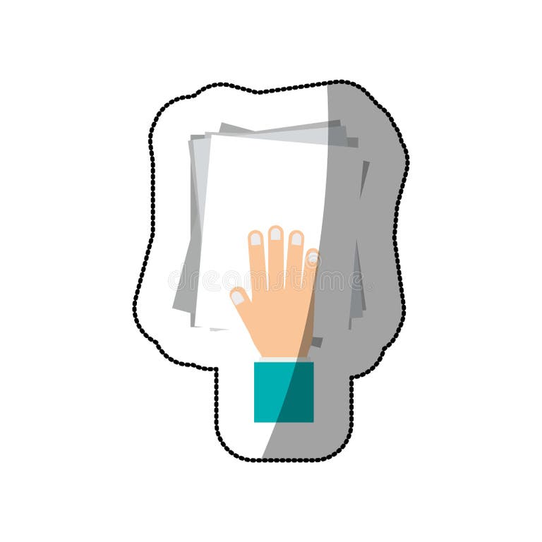 To deliver documents stock vector. Illustration of postman - 84746100