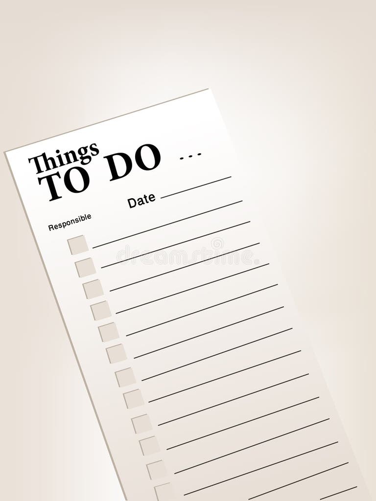 Important Things To Remember Stock Illustrations – 163 Important Things ...