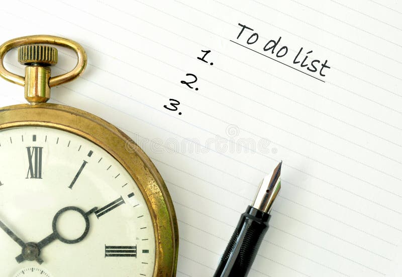 To do list stock photo. Image of priority, pocket, book - 20144976