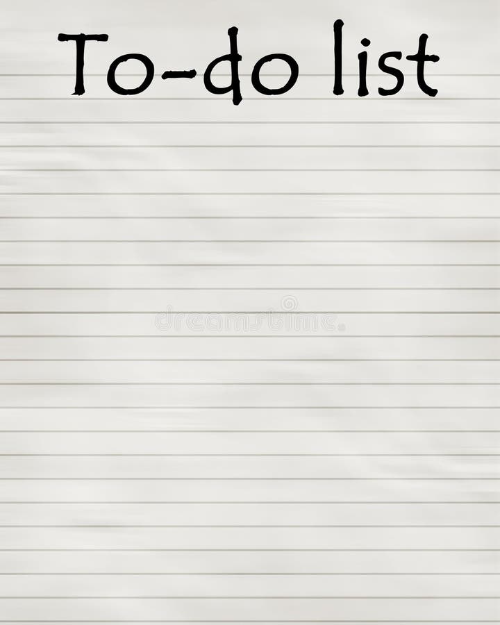 To-Do List - Win - Dry Erase Board Stock Illustration - Illustration of ...