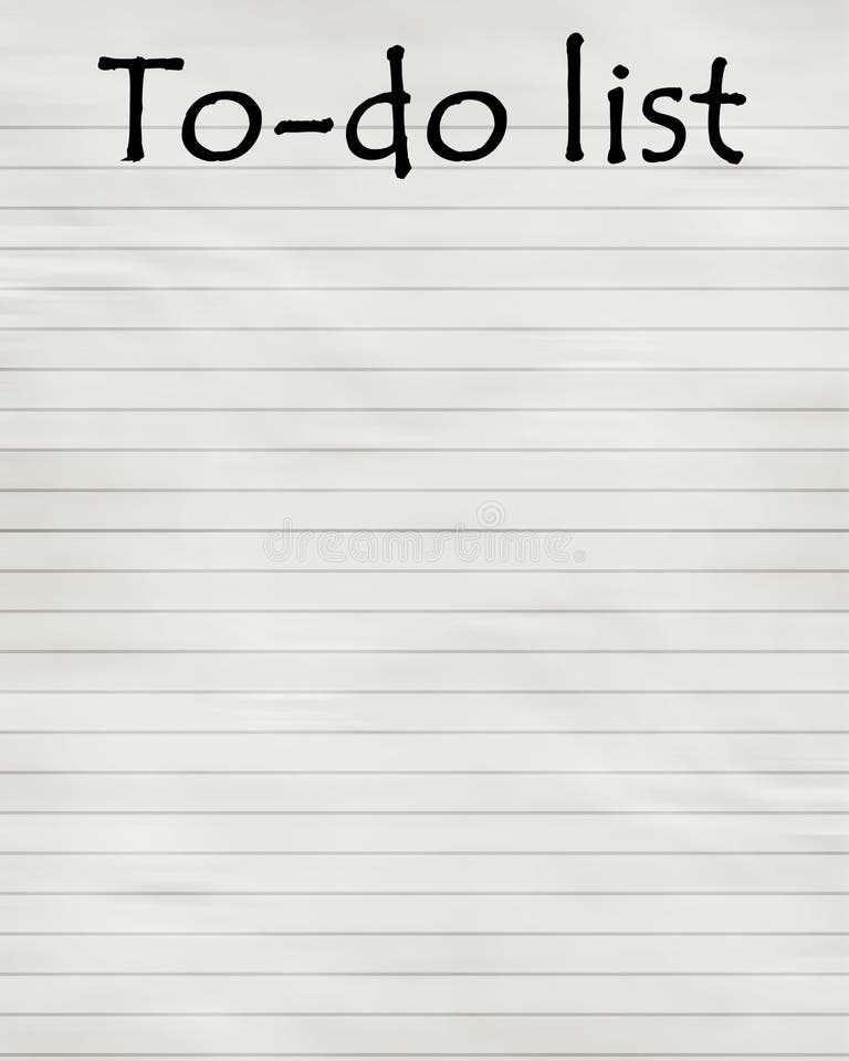 To Do List Drawing Stock Illustrations – 4,303 To Do List Drawing Stock ...