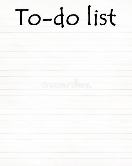 To Do List Drawing Stock Illustrations – 4,303 To Do List Drawing Stock ...