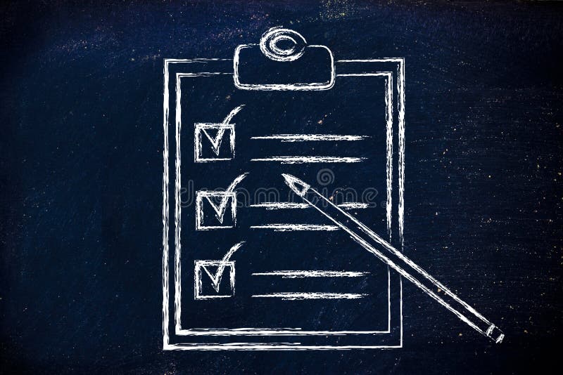 To Do List with All Tasks Completed Stock Photo - Image of list ...