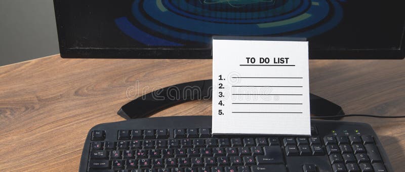 To Do List. Business Concept Stock Photo - Image of office, choice ...