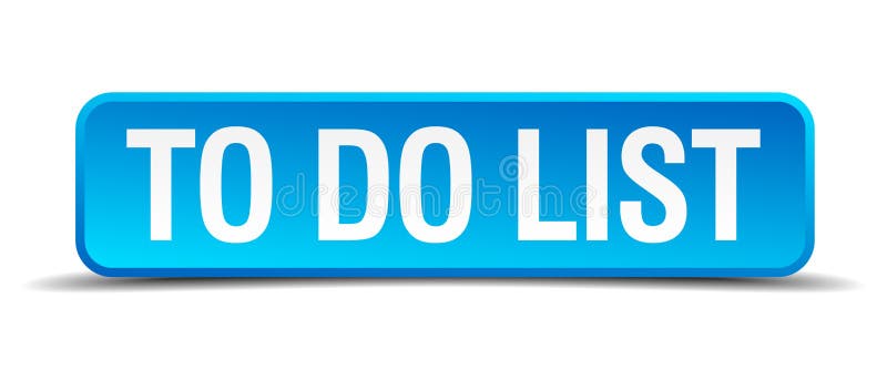 To do list button stock vector. Illustration of icon - 121050347