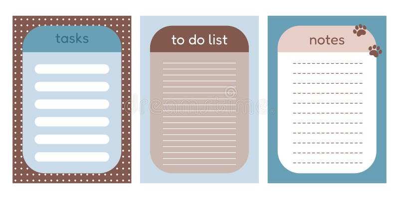 To do list collection stock illustration. Illustration of collection ...