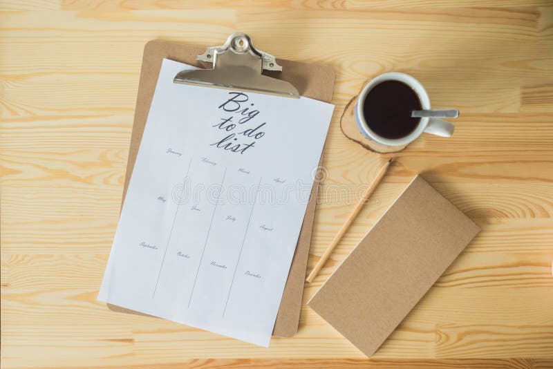 To do list stock photo. Image of document, personal, flatly - 71352934