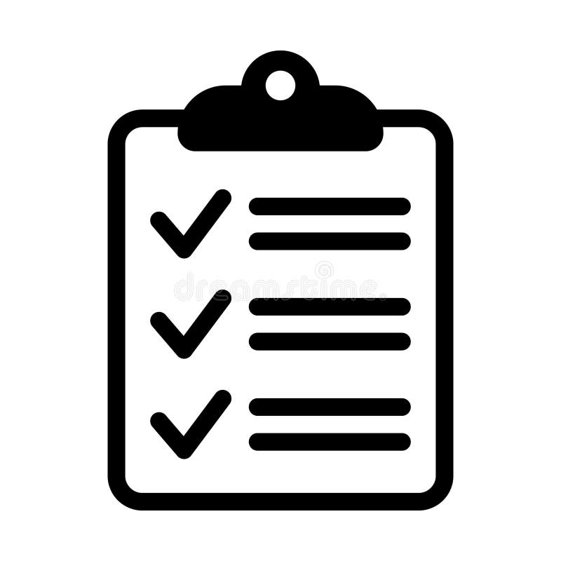 To Do List Icon. Clipboard Icon. Checklist Sign Symbol for Web Site and ... To Do List Icon. Clipboard Icon. Checklist Sign Symbol for Web Site and ...