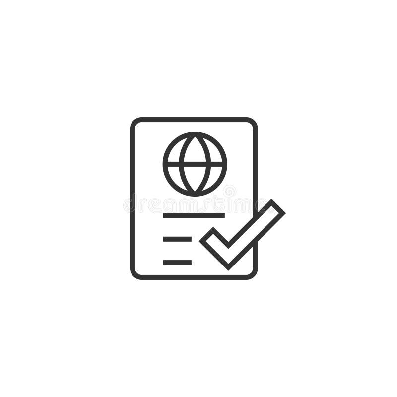 To Do List Icon in Flat Style. Document Checklist Vector Illustration ...