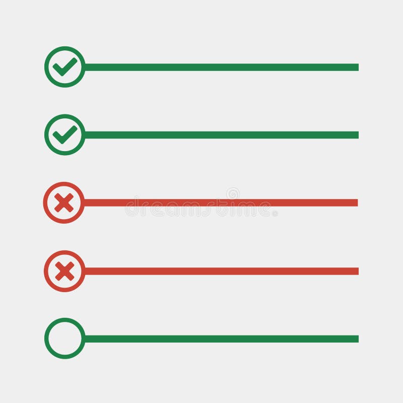 To Do List. Lines with Check Boxes. Checklist for Note Stock ...