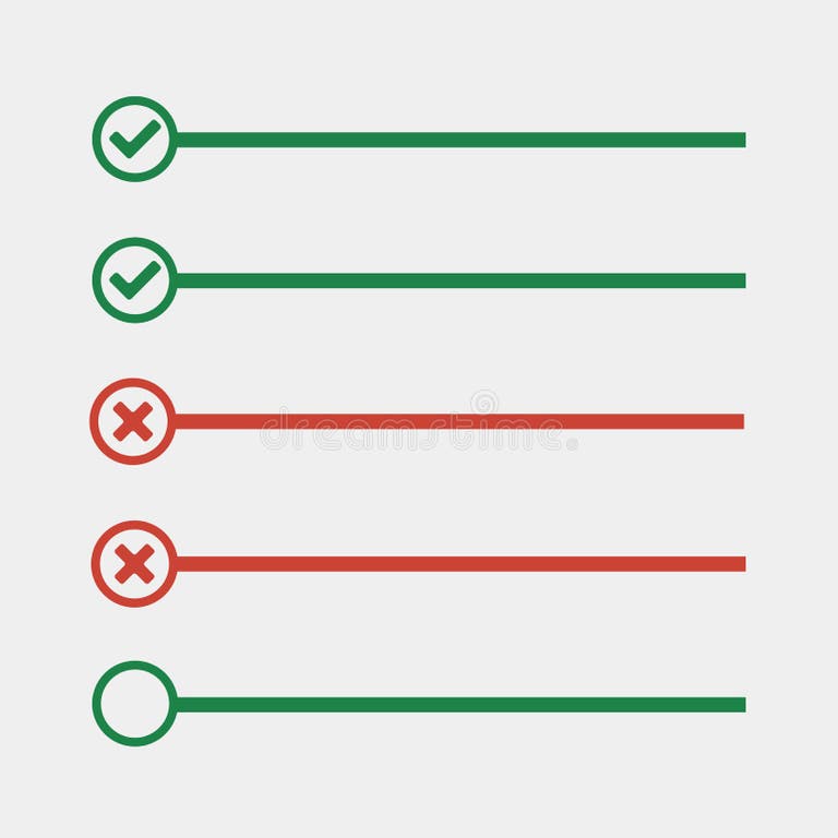 To Do List. Lines with Check Boxes. Checklist for Note Stock ...