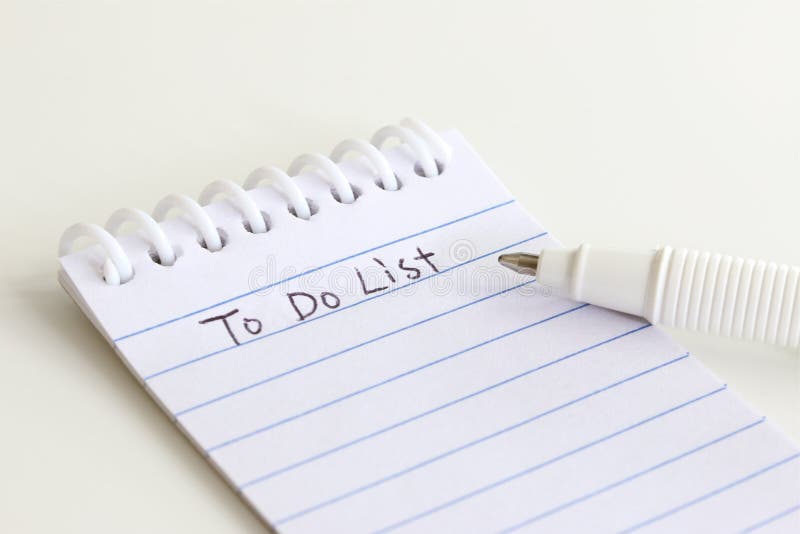 To Do List stock image. Image of checklist, organizing - 50844009