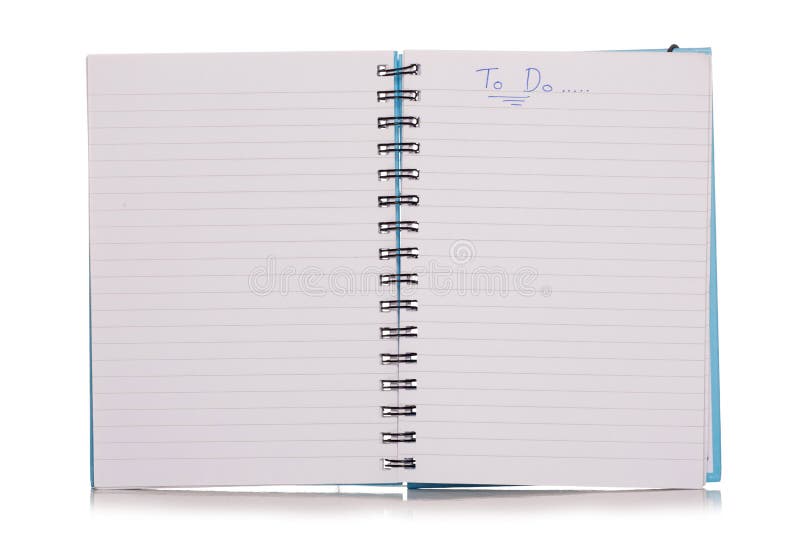 To do list notebook stock photo. Image of sketch, paper - 66537178