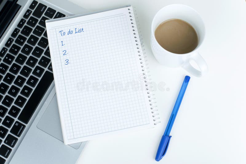To do list editorial image. Image of caffeine, aspiration - 42691315