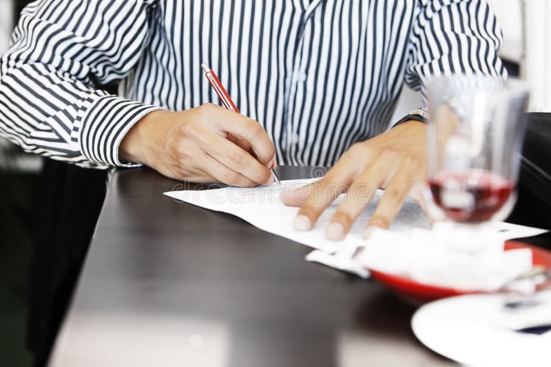 Business couple working stock image. Image of cooperation - 3926317