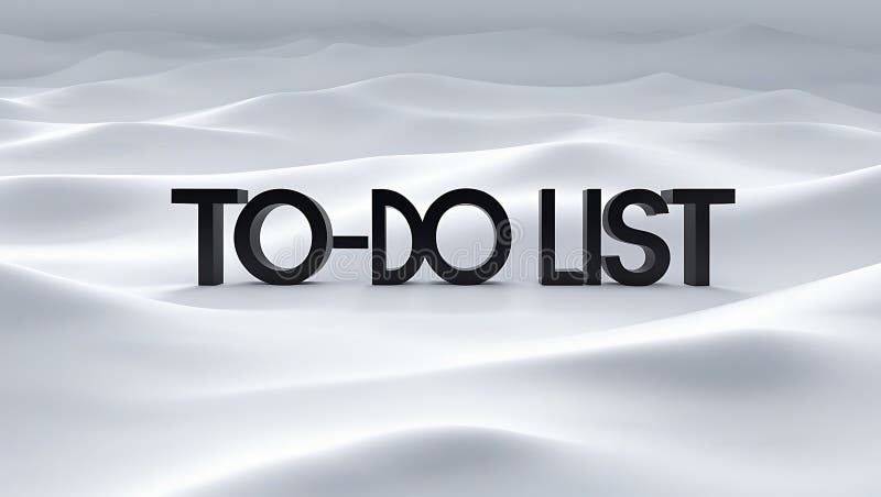 To-do List on a Smooth Surface Reflecting Organization and Planning ...