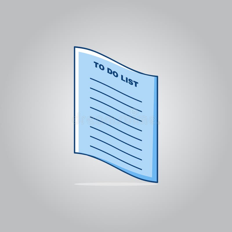 To Do List Template Icon. Logo Vector Illustration Stock Vector ...