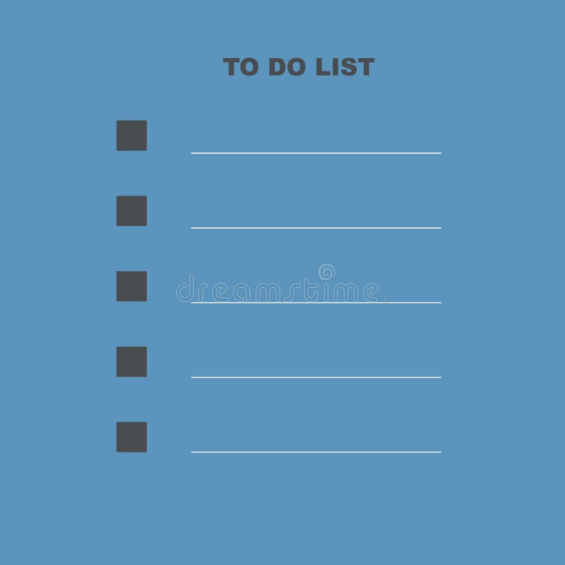 Checklist background stock illustration. Illustration of checked - 15446184