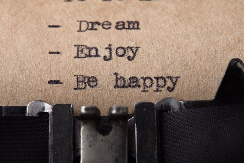 To Do List - Text Message on the Typewriter Close-up Stock Photo ...