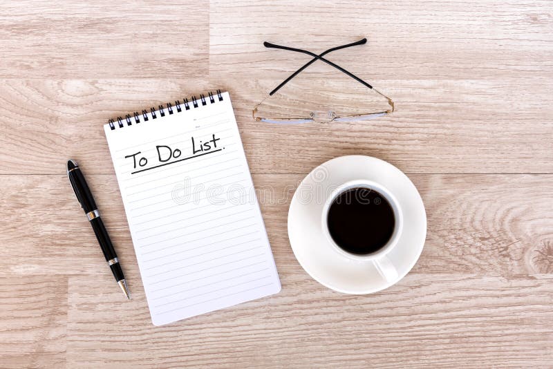 TO DO LIST Text Written on Red Stamp Sign Stock Photo - Image of button ...