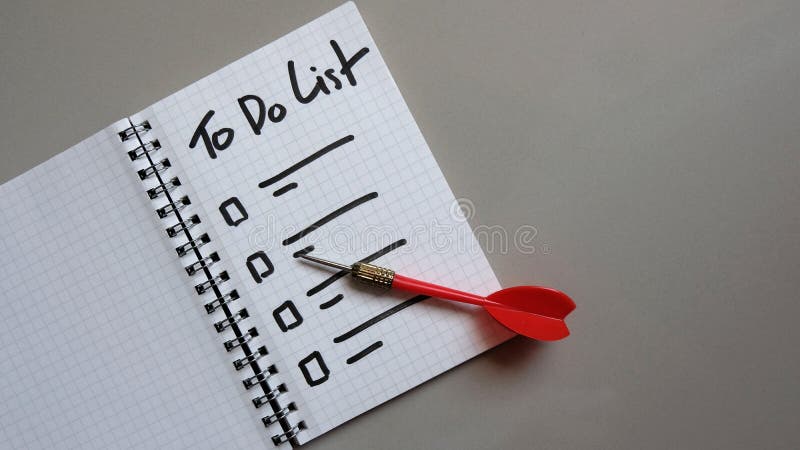 To Do List 2023, Text on Notepad, Business Concept. Stock Image - Image ...