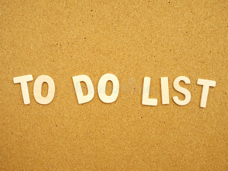 To do list stock photo. Image of creative, list, mockup - 265749088