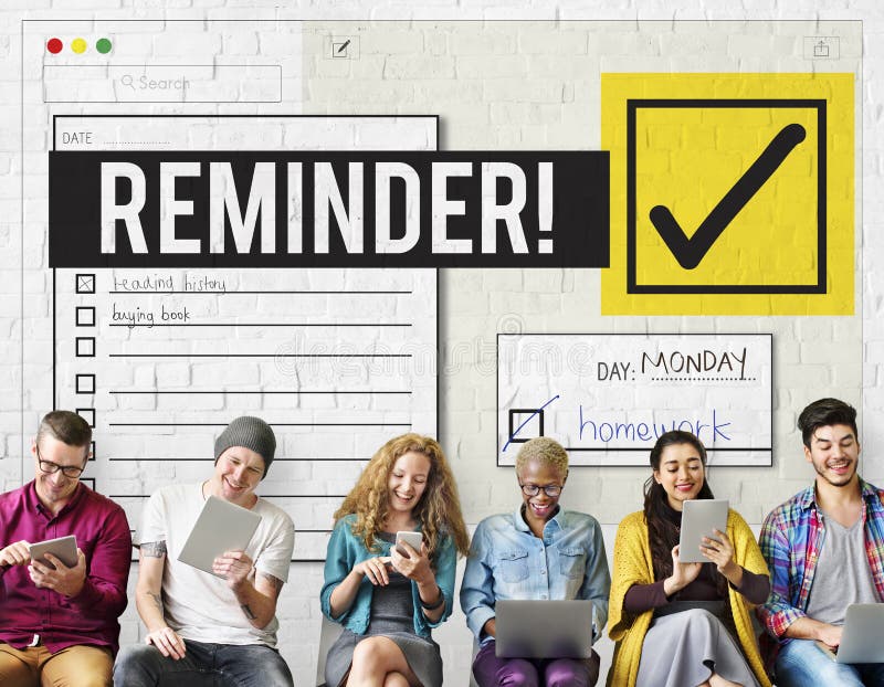 To Do List Time Management Reminder Prioritize Concept Stock Image ...