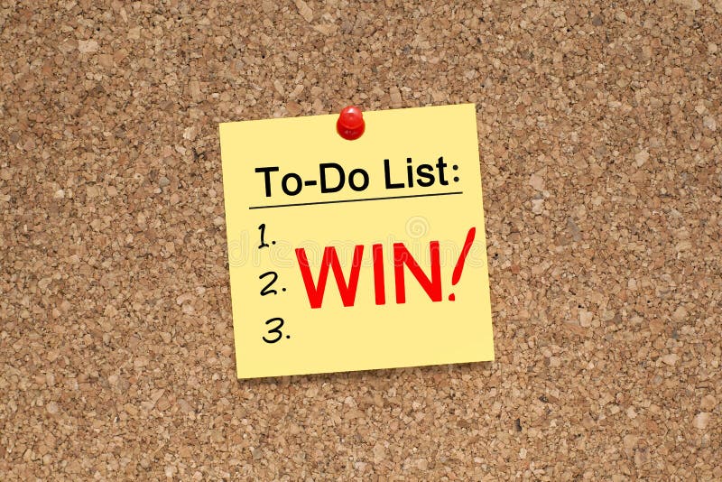 Win Win Check Marks stock photo. Image of plan, partner - 35437402