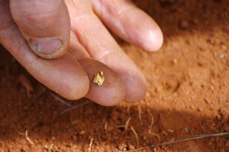 Boy panning for gold stock image. Image of precious, caucasian - 15179261